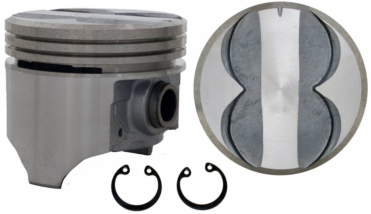 SEALED POWER Cast Flat Top Pistons Set/8 for Dodge Plymouth 340 1968 ...