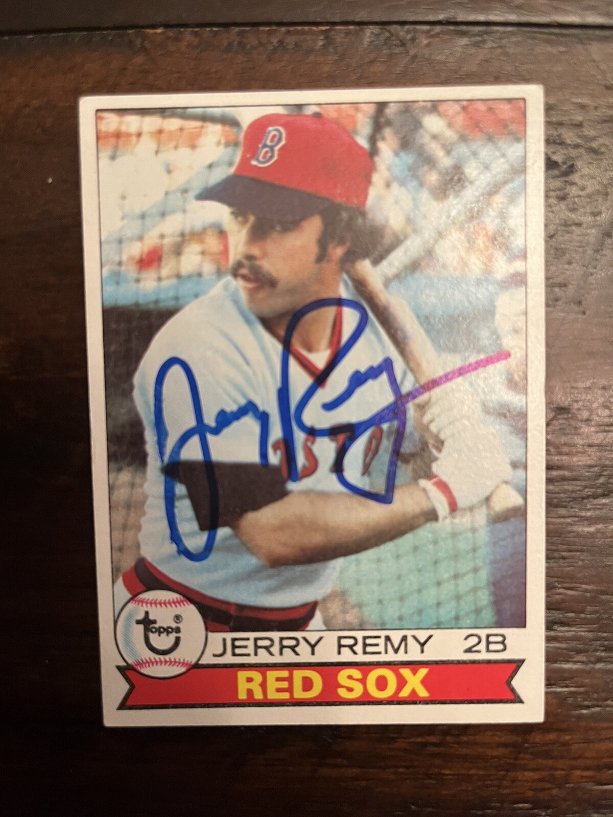 JERRY REMY 1979 TOPPS #618 SIGNED CARD BOSTON RED SOX AUTO THE REM DAWG ...