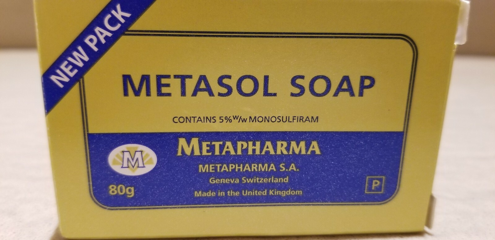 Metasol Soap For Minor Skin Rash Eczema, 80 g./Jabon Metasol 80 g | eBay