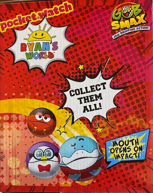 Ryan's World Gobsmax Toys: Lot of 12. Perfect Birthday Party Favor ...