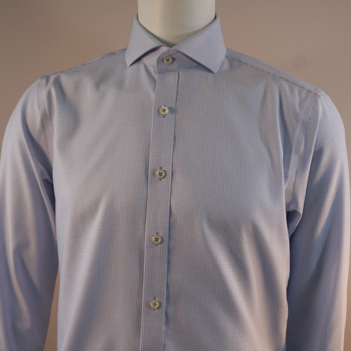 Twillory Shirt Men 15.5 32/33 Light Blue Button Up Tailored Safe Cotton ...