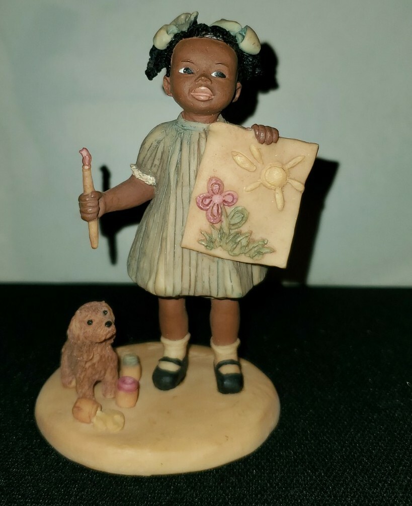 1992 Miss Martha's Collection ANITA It's for you Mama 4.5" Puppy Paint ...