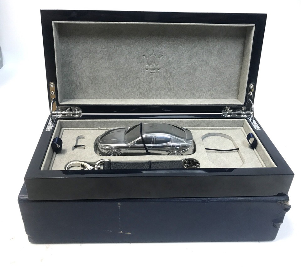Maserati Ghibli Gift Box Metal Mini Car Incomplete | eBay