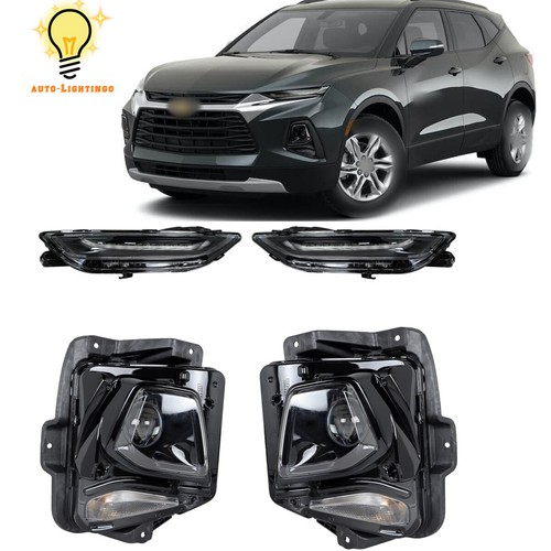 For Chevy Blazer 2019 2020 2021 Headlights HID＆Upper LED Headlamps | eBay
