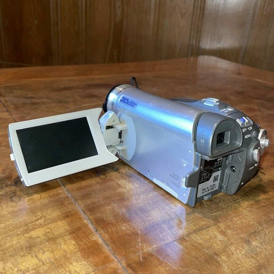 Panasonic GS39 30x optical zoon camcorder with camera bag and equipment ...