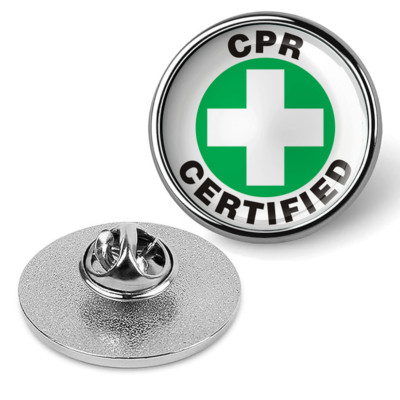CPR Certified Hat Pin Lapel Tie Tac Badge Military Emblem Suit Shirt ...