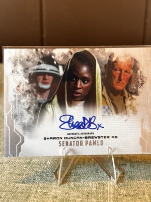 Sharon Duncan-Brewster as Senator Pamlo 2017 Topps Star Wars Masterwork ...
