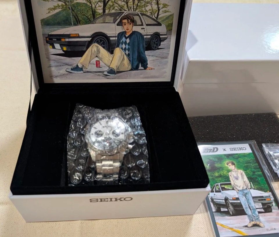 Seiko x Initial D Collaboration Watch Limited Edition of 1995 Japan New ...