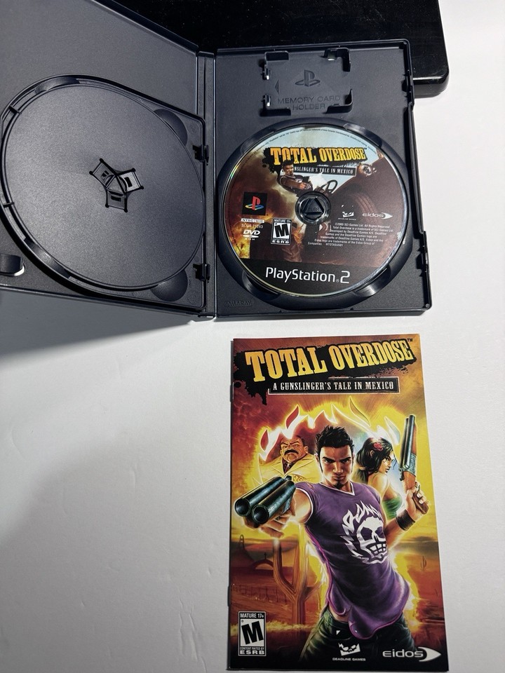 Total Overdose - Sony Playstation 2 PS2 - Complete In Box / No Bonus CD ...