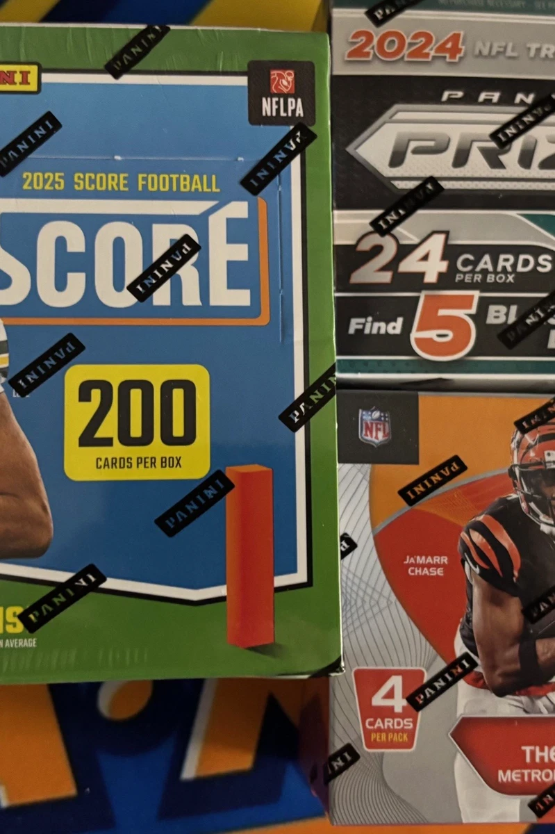 NFL BREAK! 2025 SCORE HOBBY BOX, 2024 Prizm and Totally Certified ...