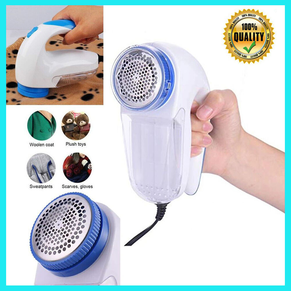 Electric Cloth Lint Pill Fluff for Remover Fabrics Sweater Fuzz Shaver ...