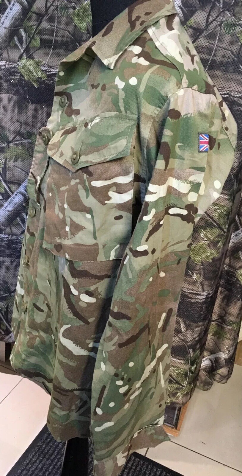 British Army Issue MTP S95 Cut Warm Weather Jacket/Barrack Shirt ...