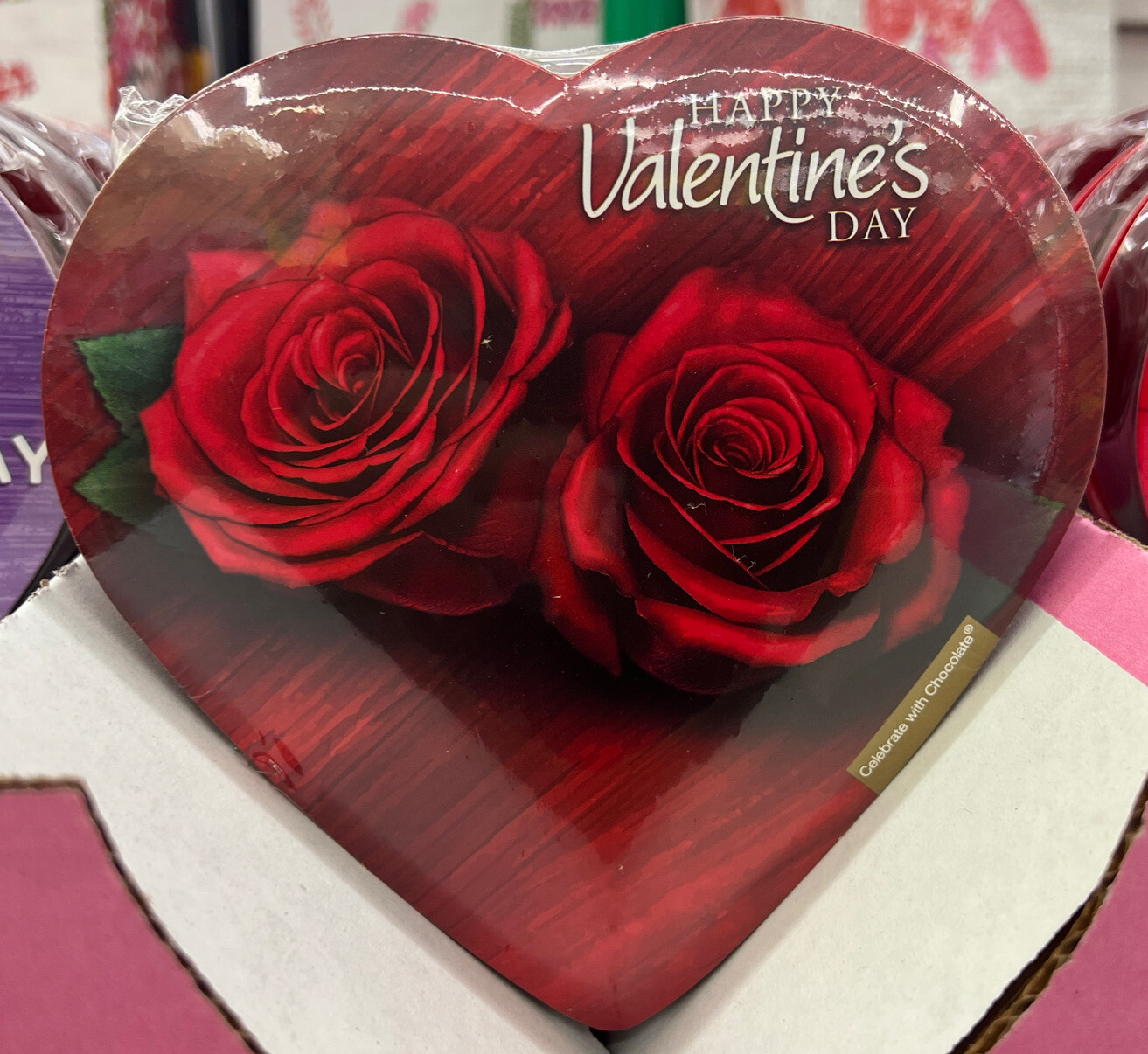 Elmer Chocolate Valentine's Day, Roses, Heart-Shaped Gift Pack, Made in ...