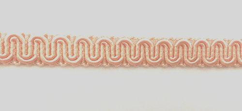 Braid Upholstery 15mm Gimp Peach Col 22 Rayon Trim 5 Meter Cut length ...