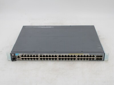 HP ProCurve 2920-48G PoE+ Gigabit Network Switch J9729A With J9731A ...