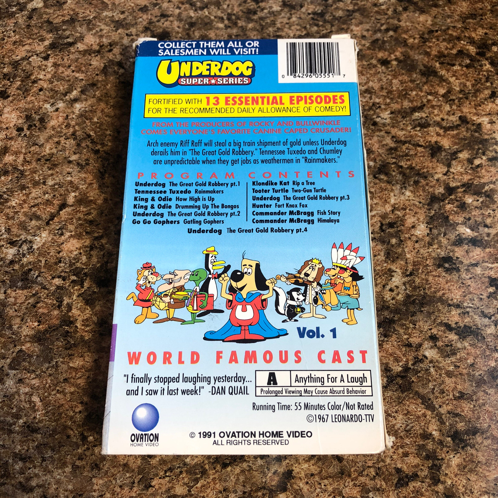 Underdog Super Series - The Great Gold Robbery (VHS) for sale online | eBay