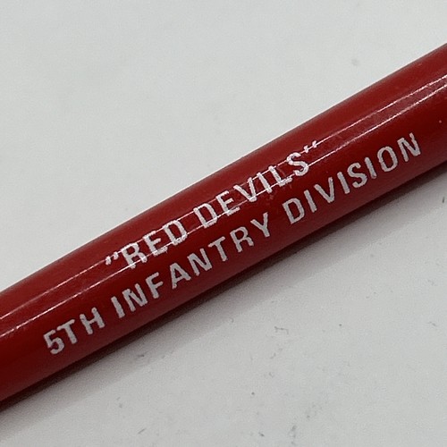 VTG Ballpoint Pen 5th Infantry Division Red Devils | eBay