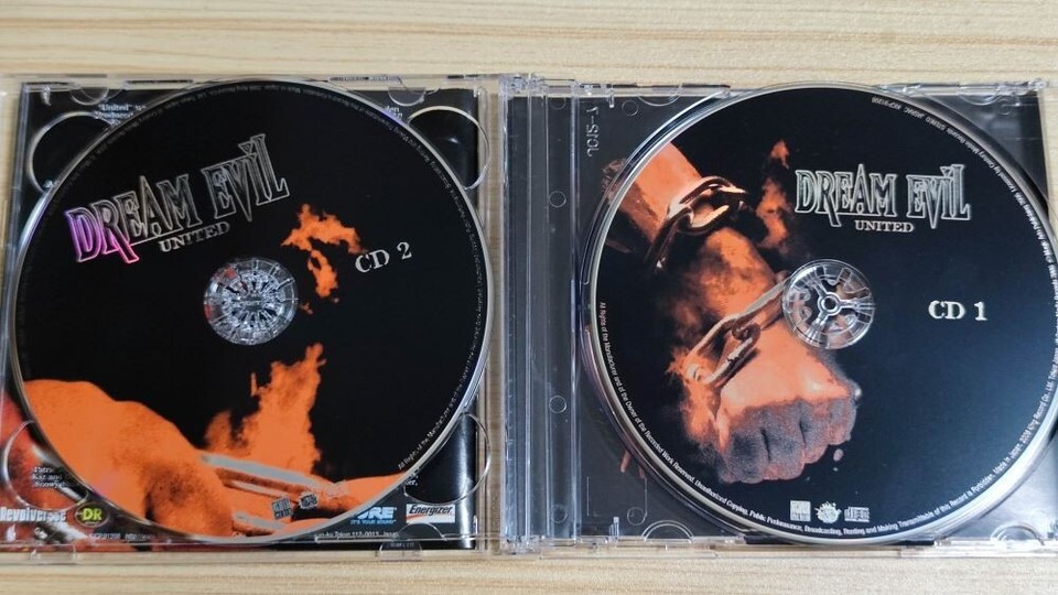 Dream Evil – United JAPAN 2CD (2006,KICP-91208) w/Sticker +8 BONUS GUS ...