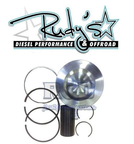 Mahle HD Pistons .030" Oversize For 2008-2010 Ford 6.4 Powerstroke ...