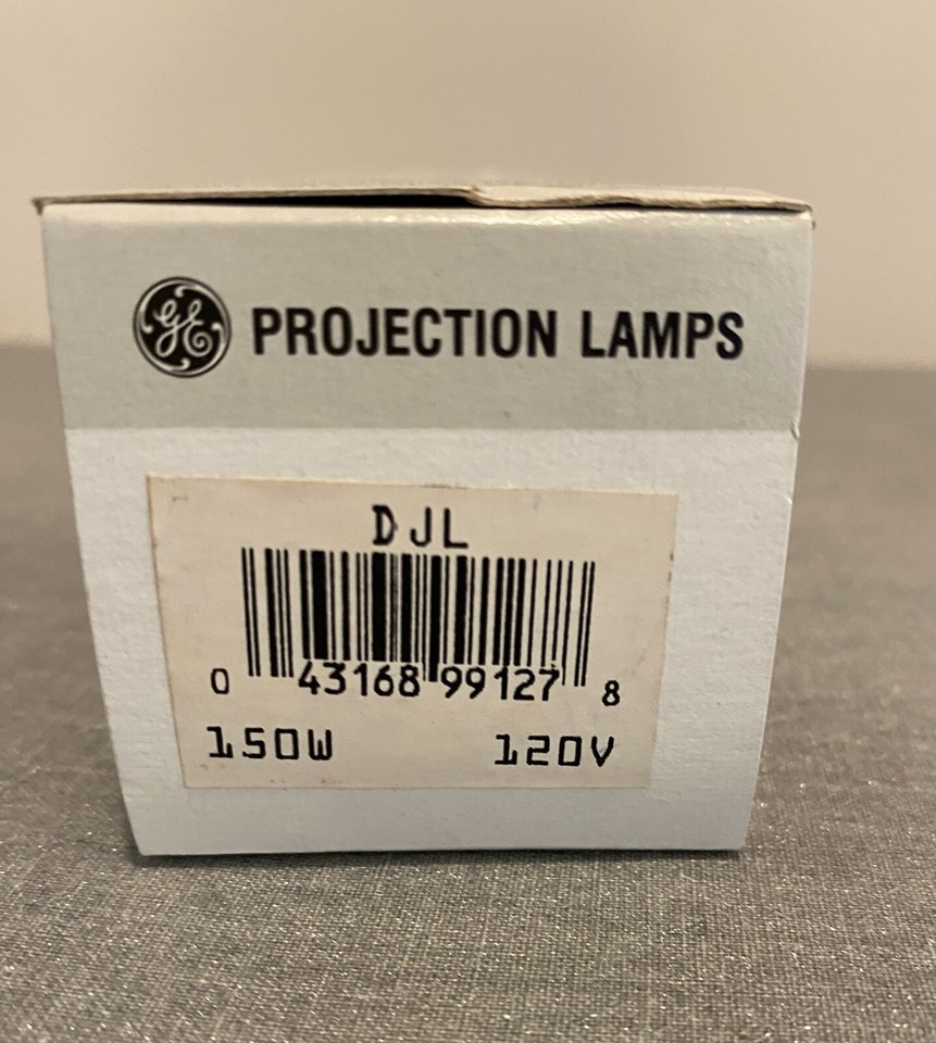 NIB GE PROJECTOR LAMP -DJL -150W 120V - Free Shipping! | eBay