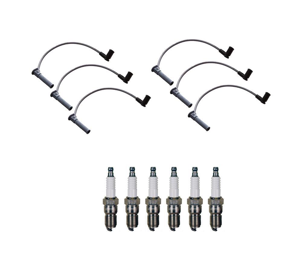 Denso Ignition Wire Kit (8mm) (6 Pieces) (U-Groove Conventional) (Gap 0 ...