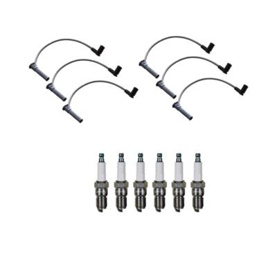 Denso Ignition Wire Kit (8mm) (6 Pieces) (U-Groove Conventional) (Gap 0 ...