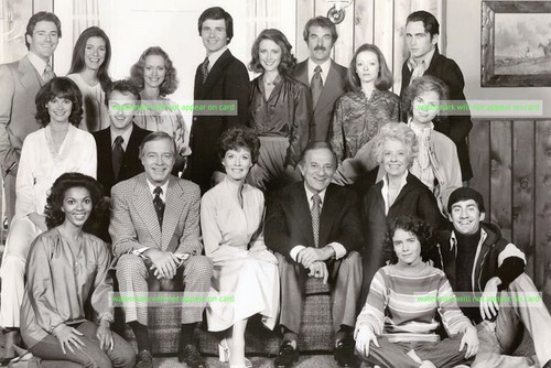 POSTCARD Print / Edge of Night Cast / Joel Crothers / Terry Davis ...