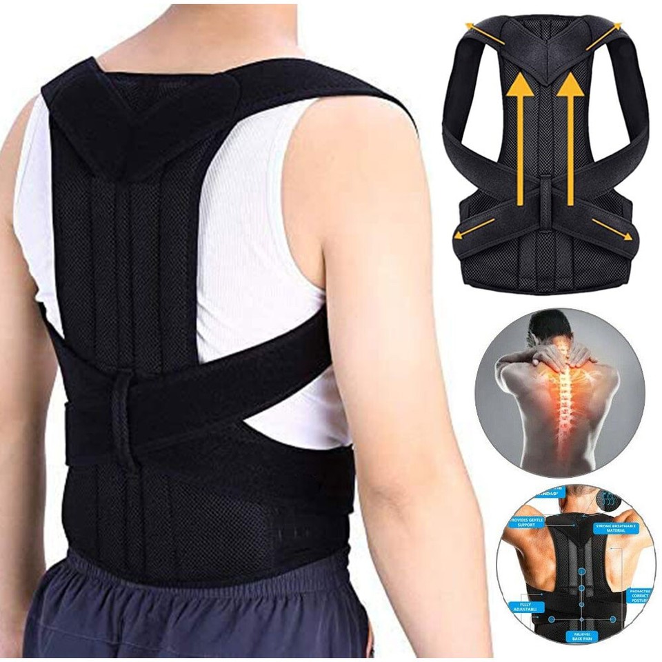 Hot Hunchback Correction Belt Adult Posture Belt Back Fixed Corrective ...