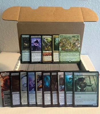 500 MTG Cards Commons Uncommons Bulk Lot + 10 foils and 5 rares | eBay