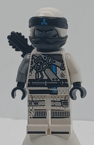 LEGO Zane Hunted Minifigure njo0458 Ninjago 70654 70655 70652 CMF Lot ...