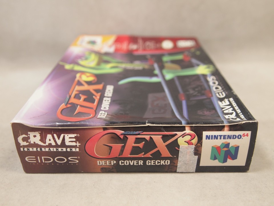 Gex 3 Deep Cover Gecko (Nintendo 64 | N64) Authentic BOX ONLY | eBay