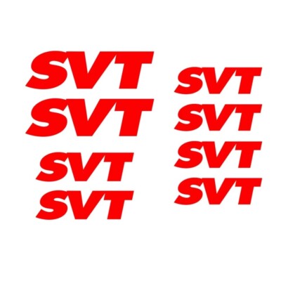 SVT Vinyl Stickers Ford Mustang Raptor Cobra Focus Car Truck Decal | eBay