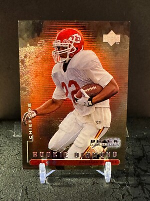 1998 UD Black Diamond Rashaan Shehee Rookie Diamond RC Card #99 #2072/ ...