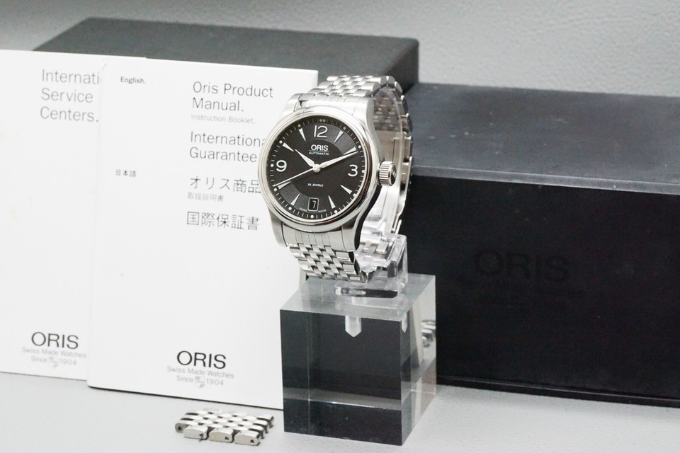 *Near MINT / BOX PAPERS* ORIS 7578 Classic Men's Automatic Watch From ...