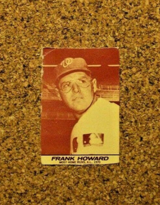 1971 Milk Duds Baseball** Frank Howard (Washington Senators) | eBay