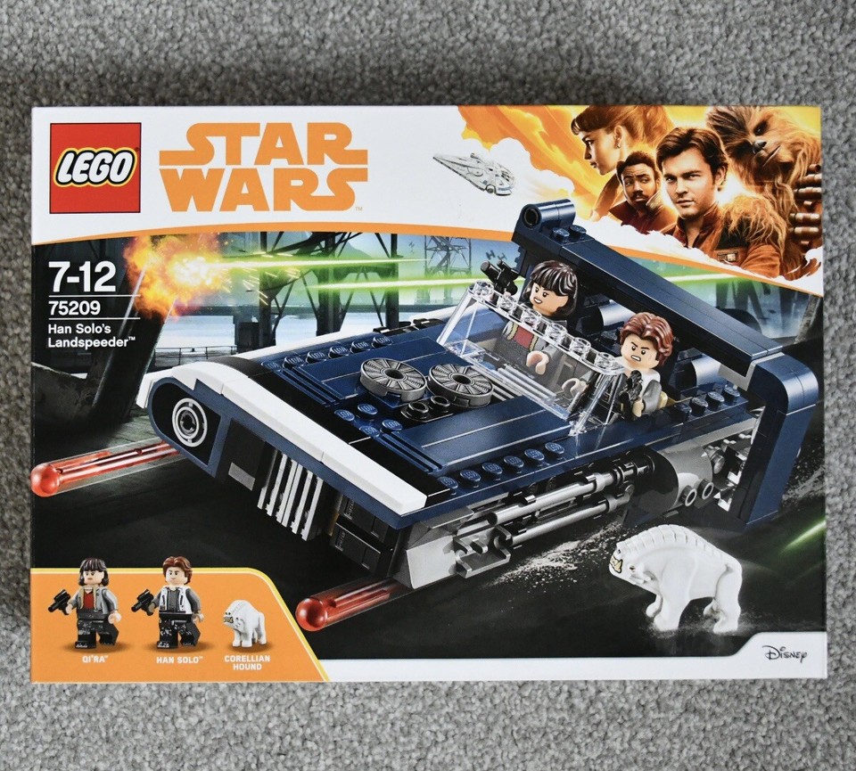 LEGO Star Wars Set 75209 Han Solo’s Landspeeder NEW Boxed *NO MINIFIGS ...