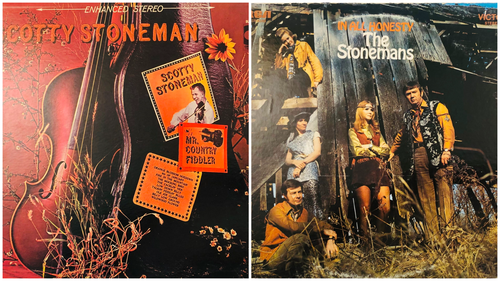 Vintage LPs THE STONEMANS / SCOTTY STONEMAN VG+/VG+ | eBay