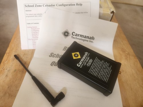 Carmanah R829 school zone light communication kit w/Software | eBay