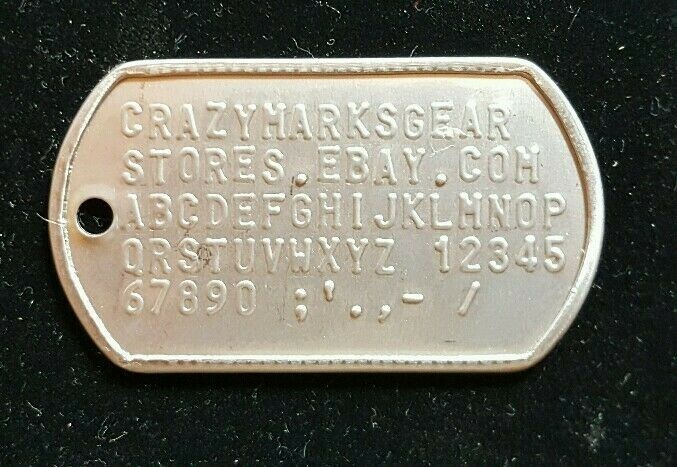 CRAB/ LOBSTER/ ANIMAL TRAP/ ID IDENTIFICATION TAG Custom STAINLESS ...