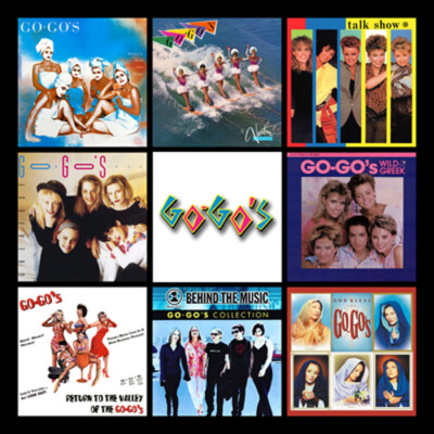 THE GO-GO's album discography magnet (3.75" x 3.75" magnet) | eBay