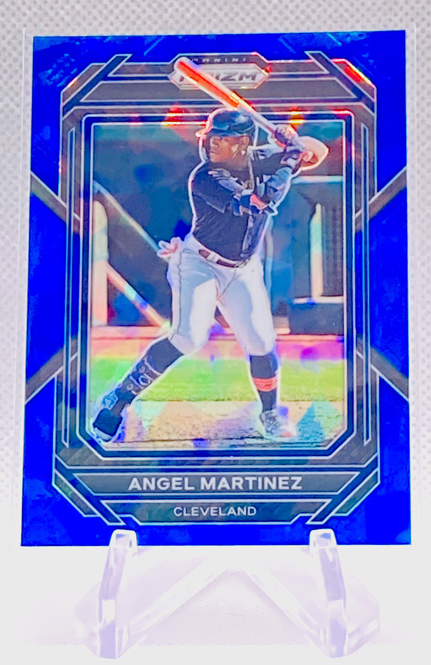 2023 Panini Prizm Angel Martinez Blue Ice Prizm Parallel #99 ...