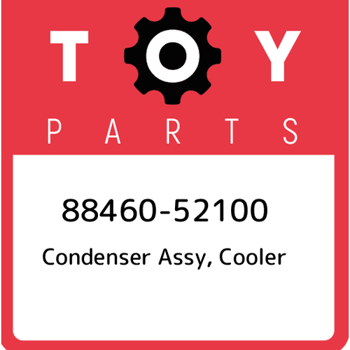 88460-52100 Toyota Condenser assy, cooler 8846052100, New Genuine OEM ...