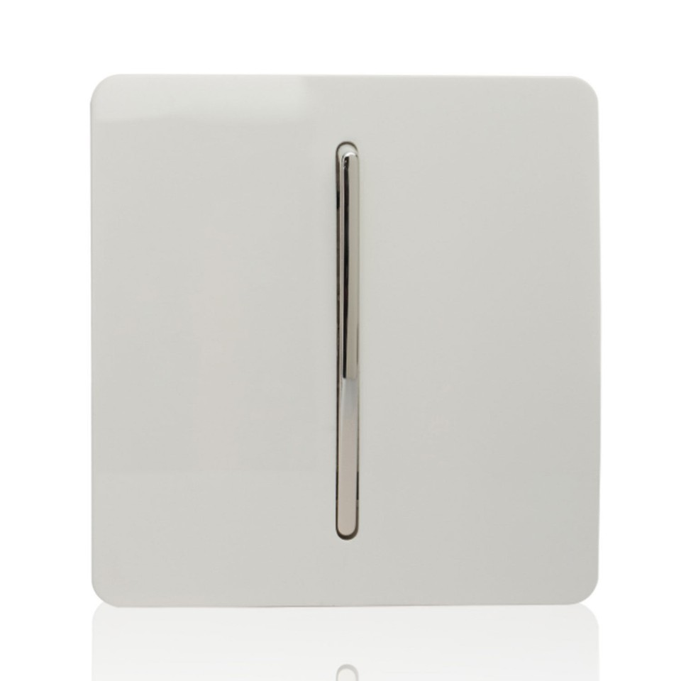Trendi Switch Ice White Designer Light Switches Plug Sockets Fused ...