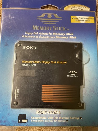 Sony Memory Stick Floppy Disc Adaptor For Memory Stick | eBay