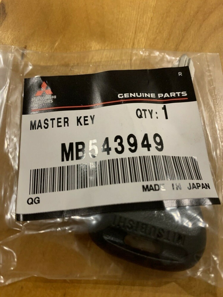 Mitsubishi Genuine OEM Eclipse GTO Galant L200 Lancer Pajero Blank Key ...
