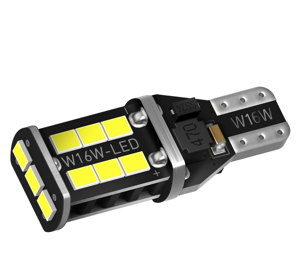 2X T15 921 912 LED Reverse Backup Light Bulbs W16W 916 6000K Super ...