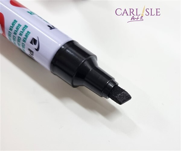 Pilot Super Colour Marker Black - Broad | eBay