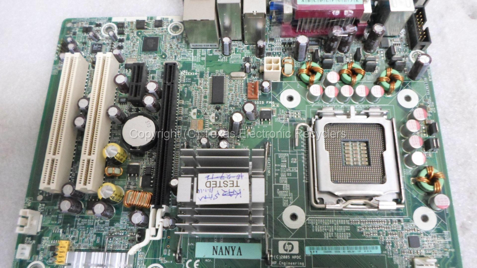 HP Utah PV1 N13219/D33005 Motherboard w/ (2) PSD21G5332 1GB RAM & I/O ...