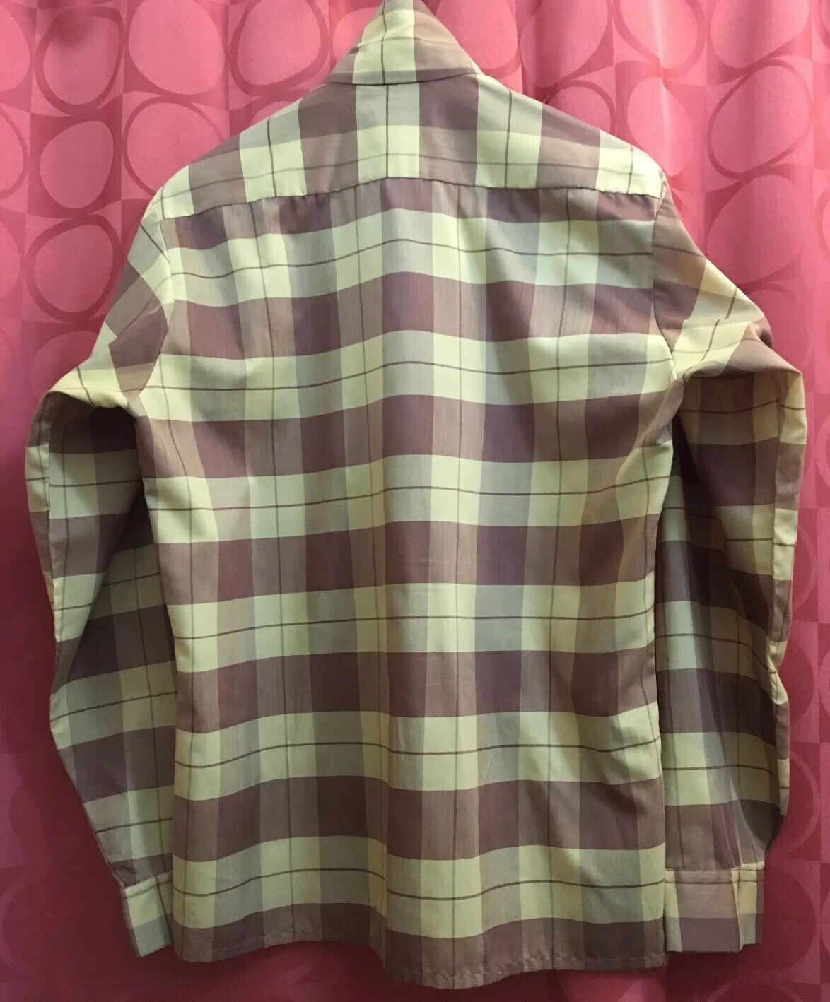 S Vintage 1960 MANHATTAN MADOCO ZIP- CLEAN Gold Brown… - Gem