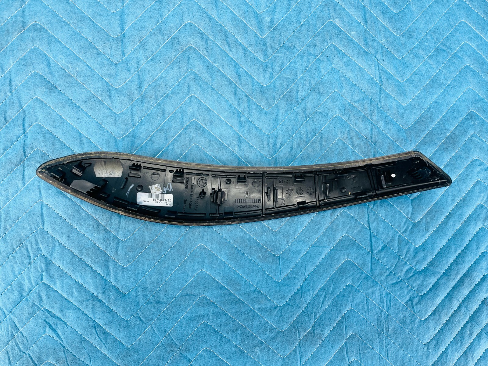 Genuine BMW 51417275488 Front Passenger Door Pull Handle Trim Panel ...